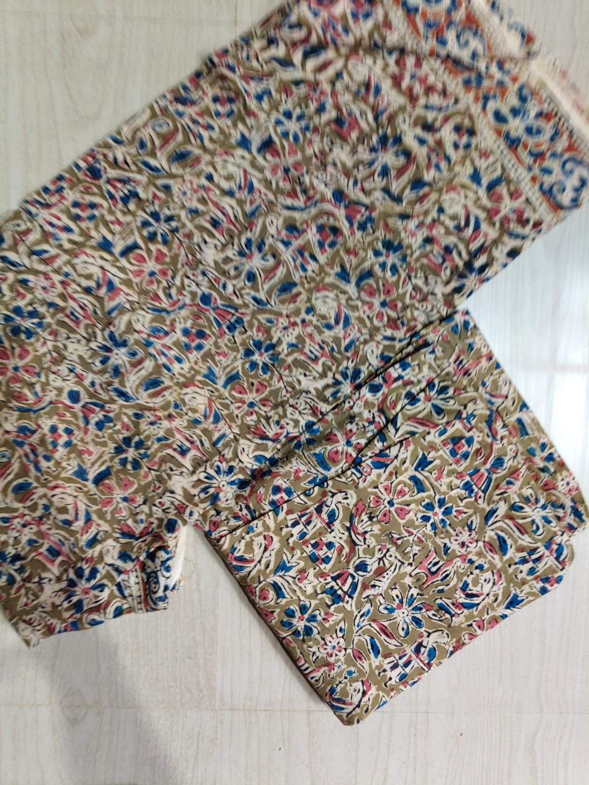 Kalamkari Phant and Dupatta KPD12 – Nagulstrendycollection